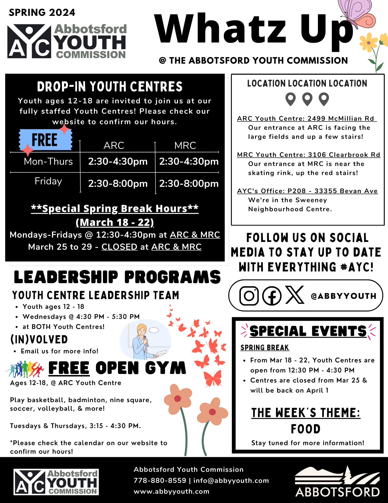 Spring :: Abbotsford Youth Commission